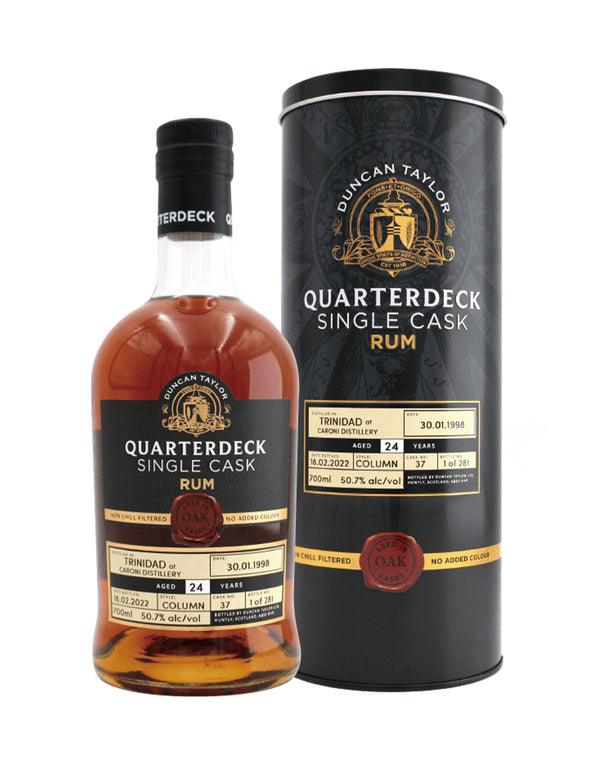 Duncan Taylor Quarterdeck Single Cask Rum - ZYN THE WINE MARKET LTD.
