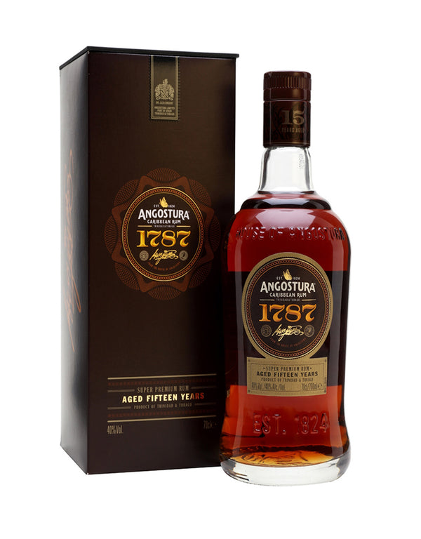 Angostura 15 Year Old 1787 Rum - ZYN THE WINE MARKET LTD. Angostura 15 Year Old 1787 Rum - ZYN THE WINE MARKET LTD.