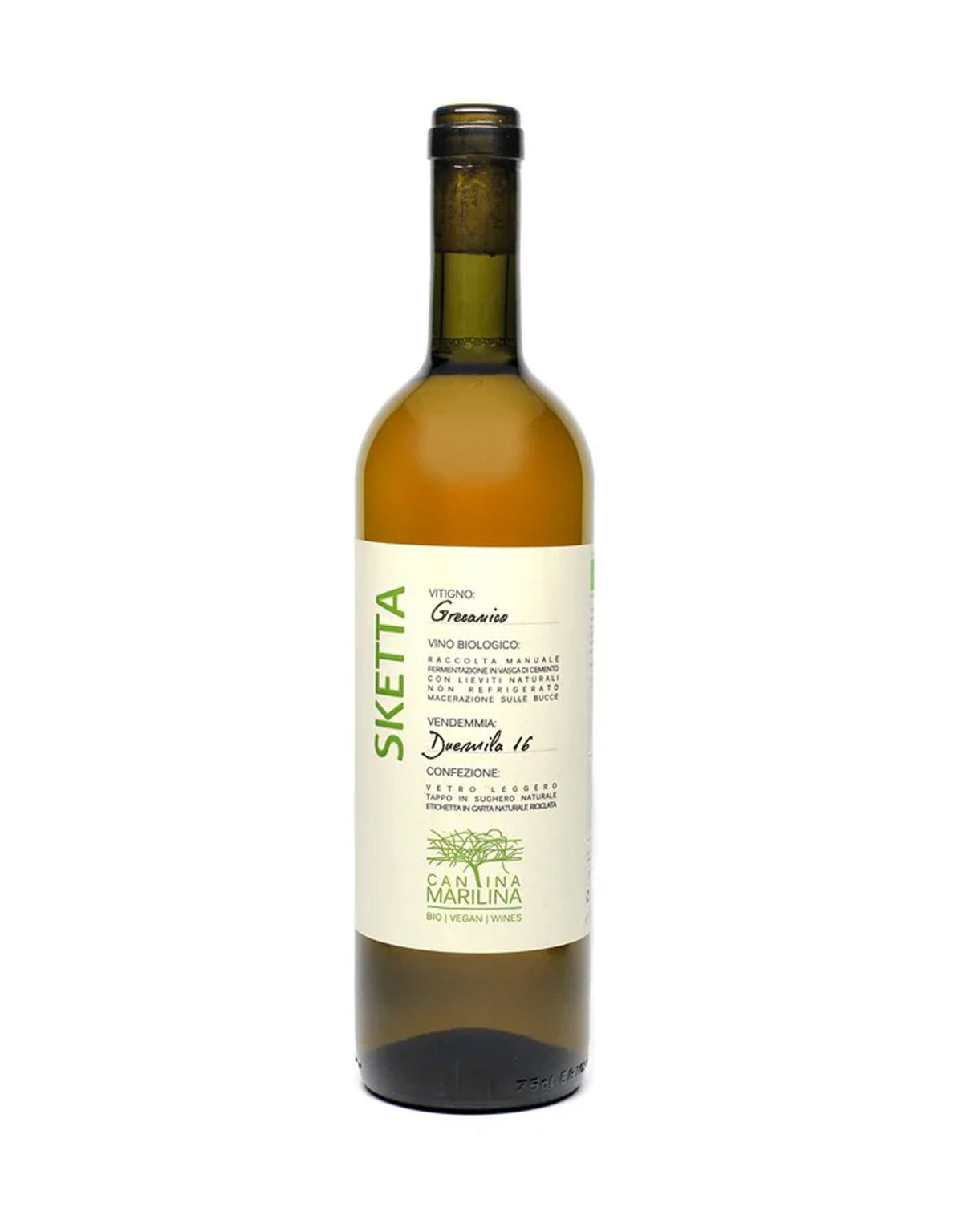 Cantina Marilina Sketta Grecanico 2023 - ZYN THE WINE MARKET LTD.